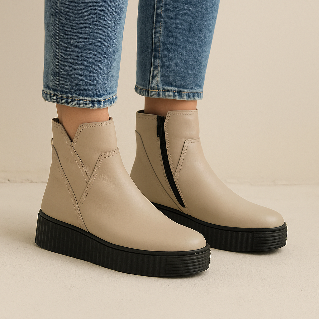 ALFIE & EVIE DESMOND DK STONE – Collective Shoes