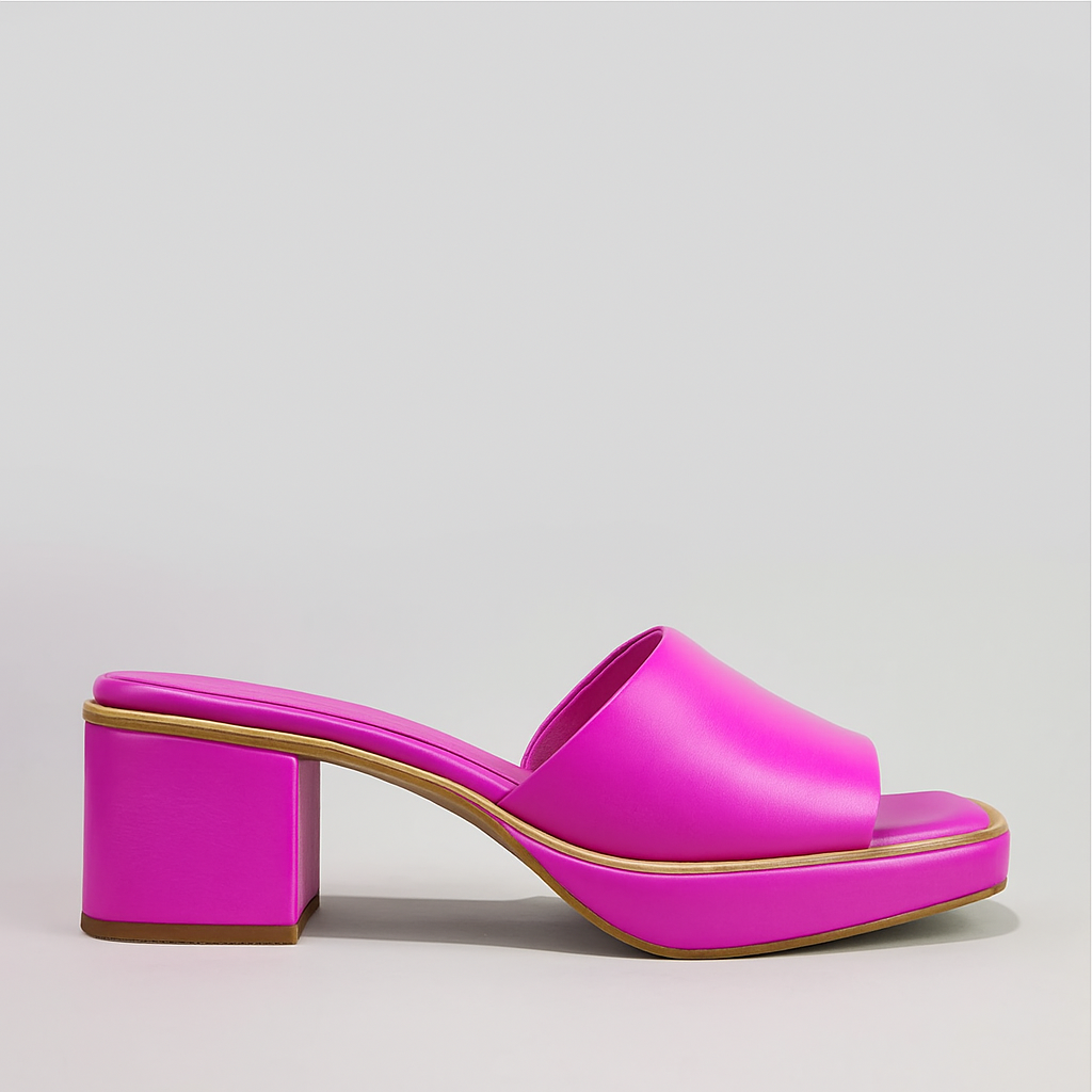 LE SANSA ROSEMARY HOT PINK – Collective Shoes