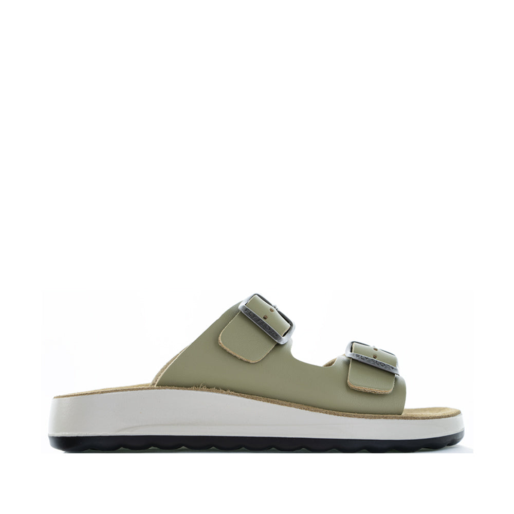 Shop Fly Flot 77G64 2C White Women Slides | Collective Shoes NZ