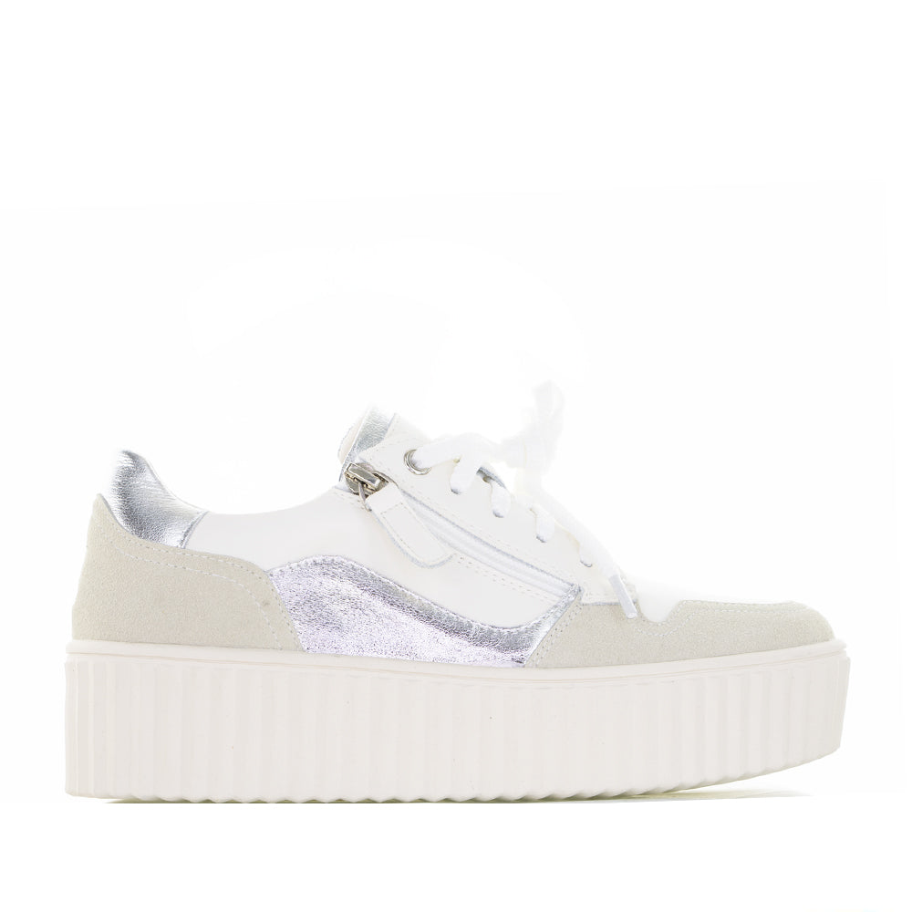 ALFIE & EVIE RAMBO WHITE COMBO – Collective Shoes