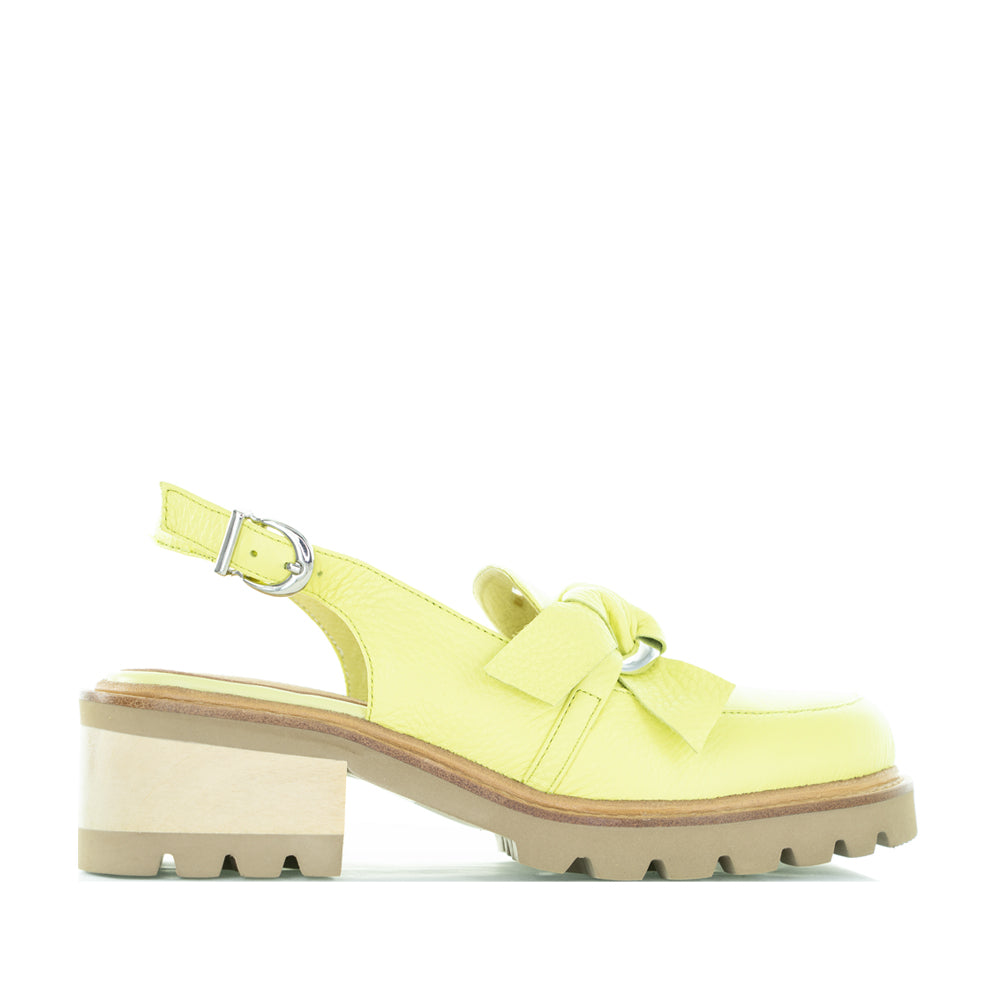 Shop Bresley Dosile Citrus Women Chunky Wedge Sandal | Collective Shoes