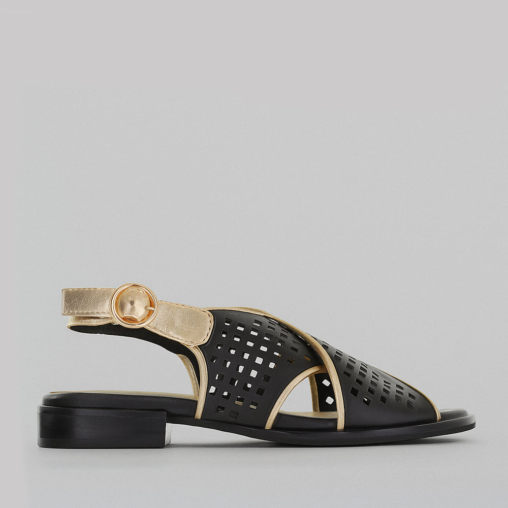 BRESLEY SAMENA BLACK GOLD – Collective Shoes