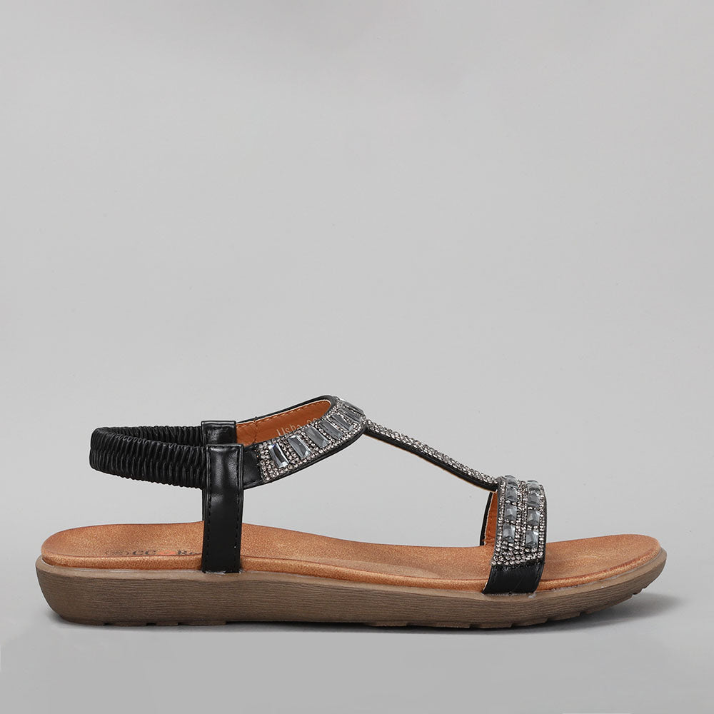 CC RESORTS USHA BLACK – Collective Shoes