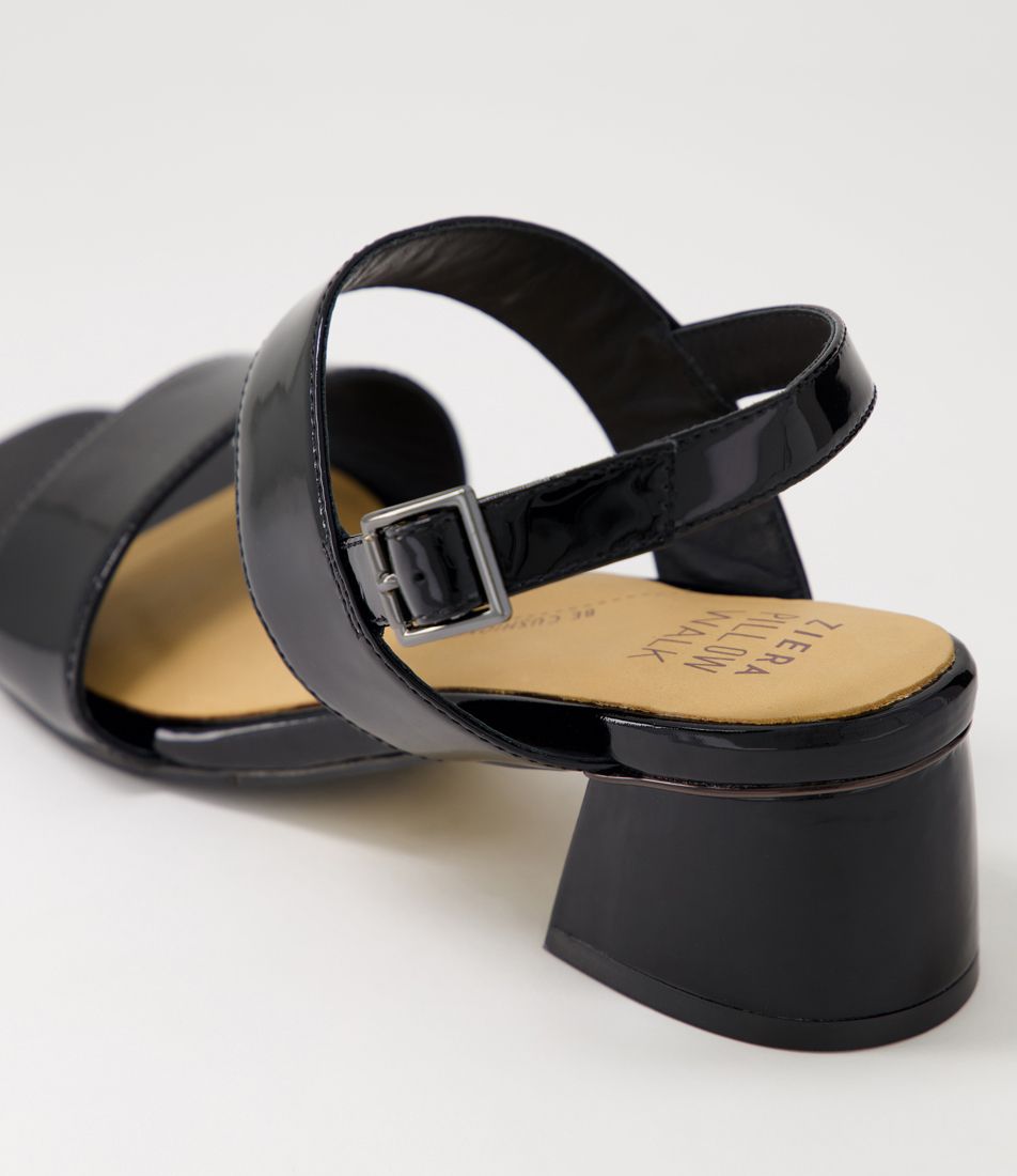 ZIERA CAITLAN BLACK PATENT | Collective Shoes