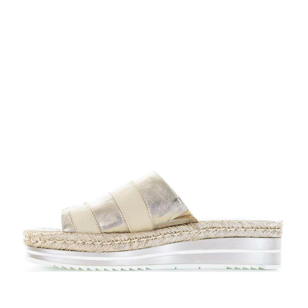 Shop Django & Juliette Ankita Champagne Camel | Collective Shoes NZ