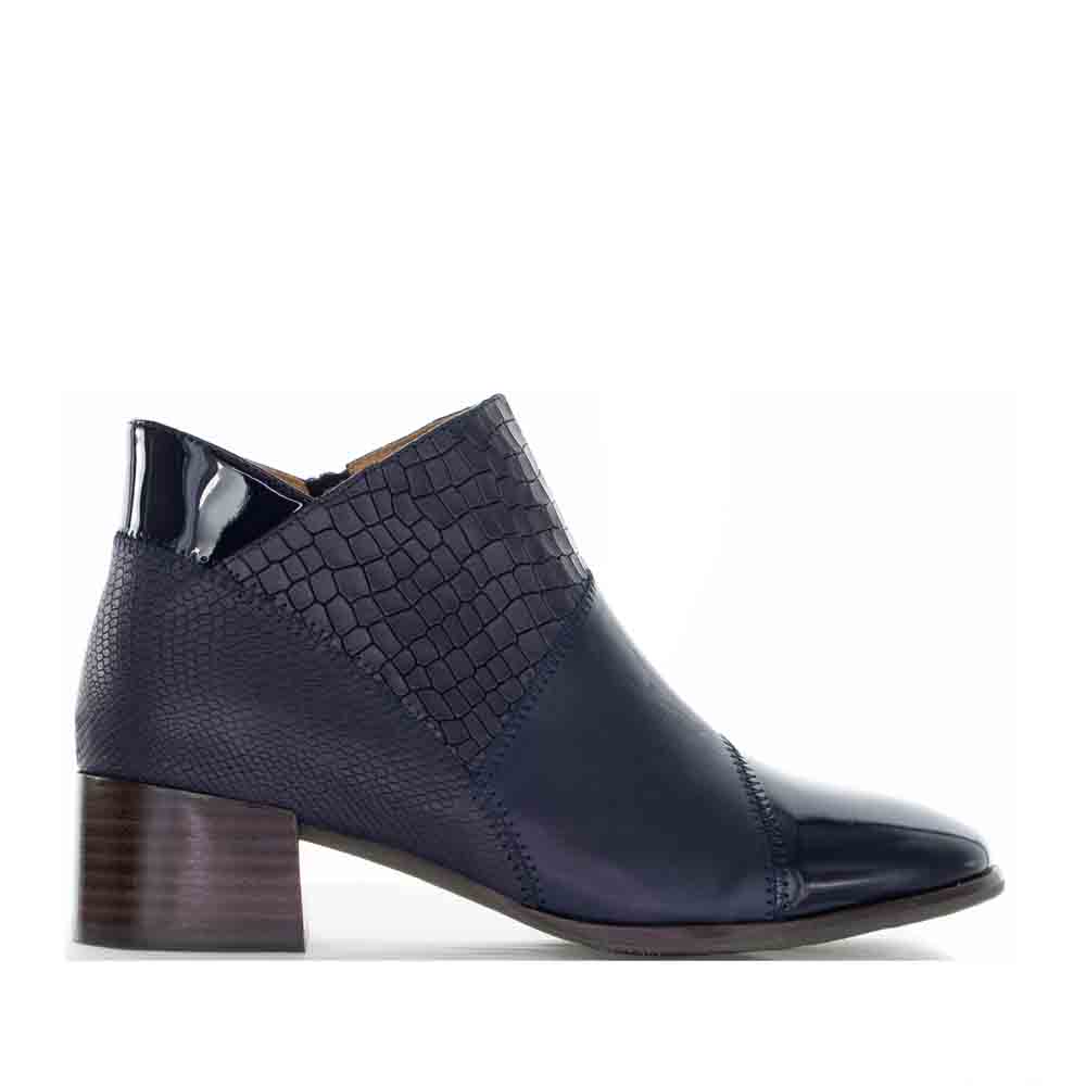 Shop Bresley Armour Navy Mix Women Boots | Collective Shoes NZ