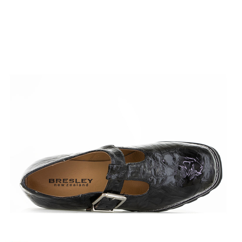 Shop Bresley Derry Dusky Patent Women Mary Jane | Collective Shoes NZ