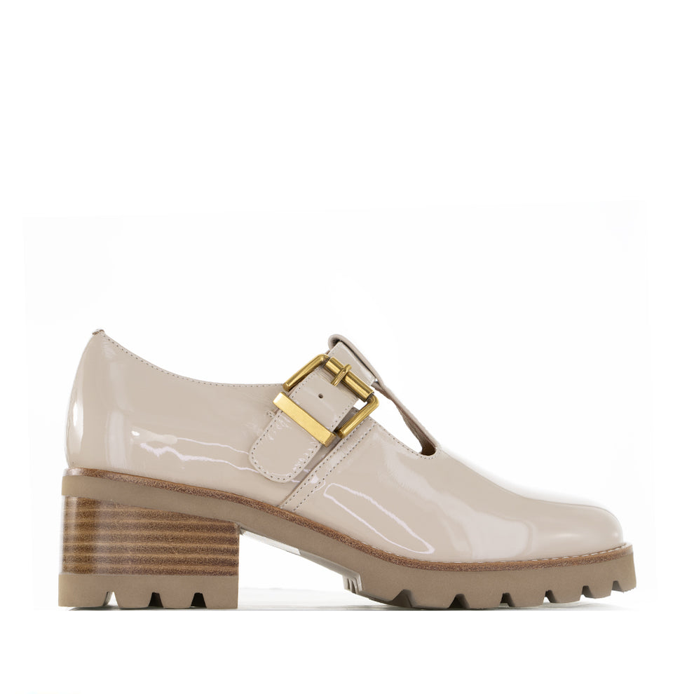 Shop Bresley Derry Nude Patent Women Mary Jane Collective Shoes Nz