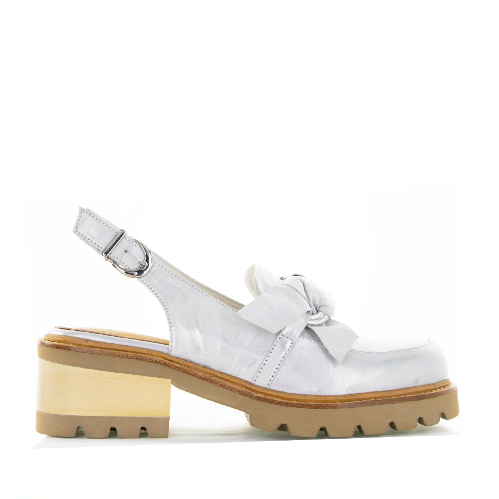 Shop Bresley Dosile Silver crush Women Chunky Wedge Sandal | Collective ...