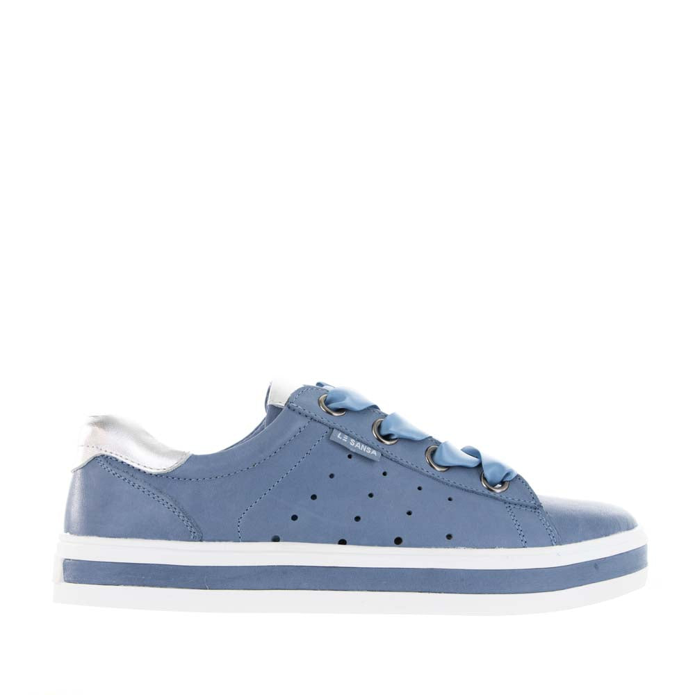 Shop Le Sansa Samia Women Leather Sneakers | Collective Shoes