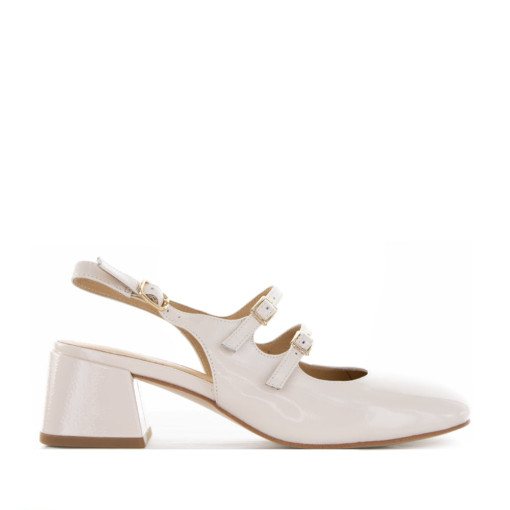 BRESLEY SPITFIRE BONE PATENT – Collective Shoes