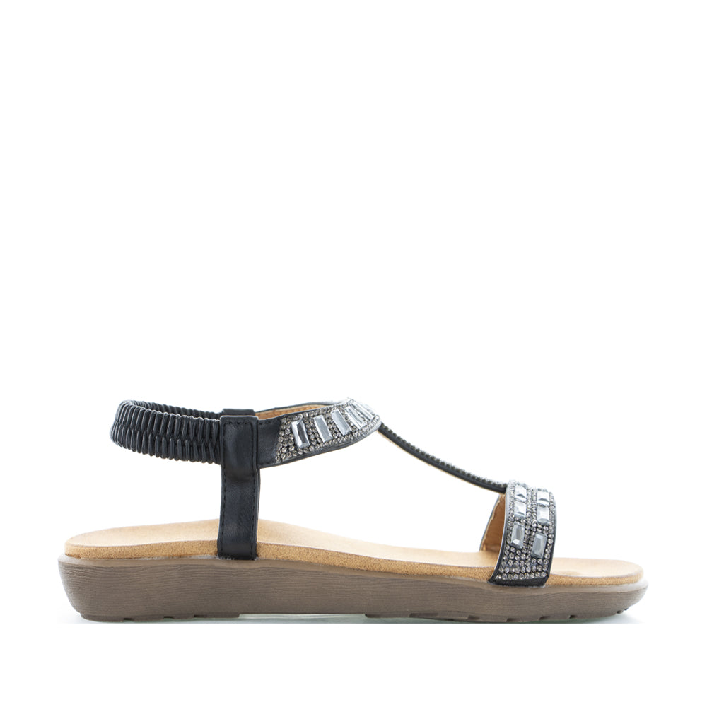 CC RESORTS USHA BLACK – Collective Shoes