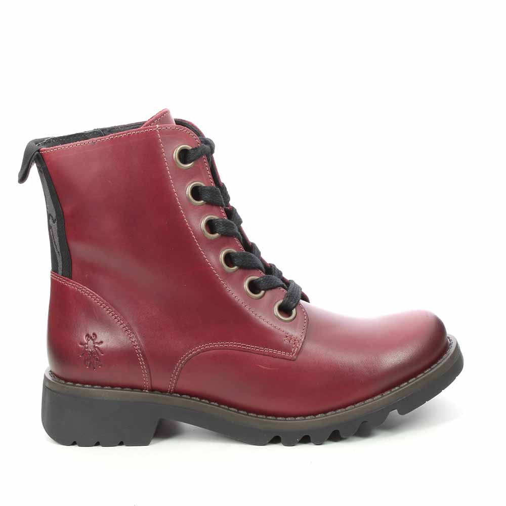 Shop Fly London Ragifly RED Women Boots | Collective Shoes NZ