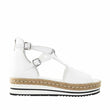 Shop Django & Juliette Alexys White Women Sandals | Collective Shoes