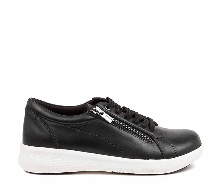 Shop Ziera Solar Black White Sole Women Sneakers | Collective Shoes NZ